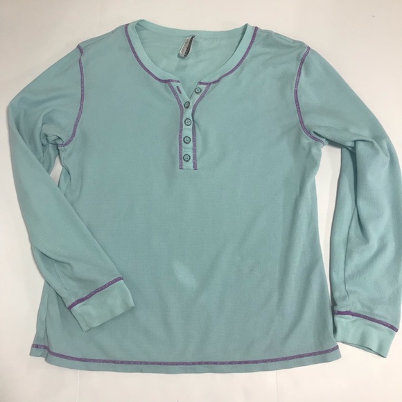 Kenneth Cole | Tops | Kennith Cole Reaction Thermal Long Sleeve Henley ...